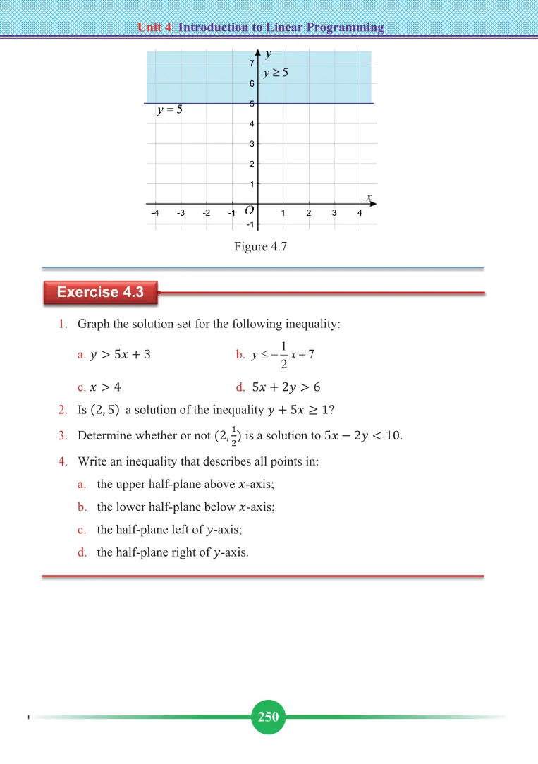 Grade 12 Maths Unit 4 Linear Programming | Atenu